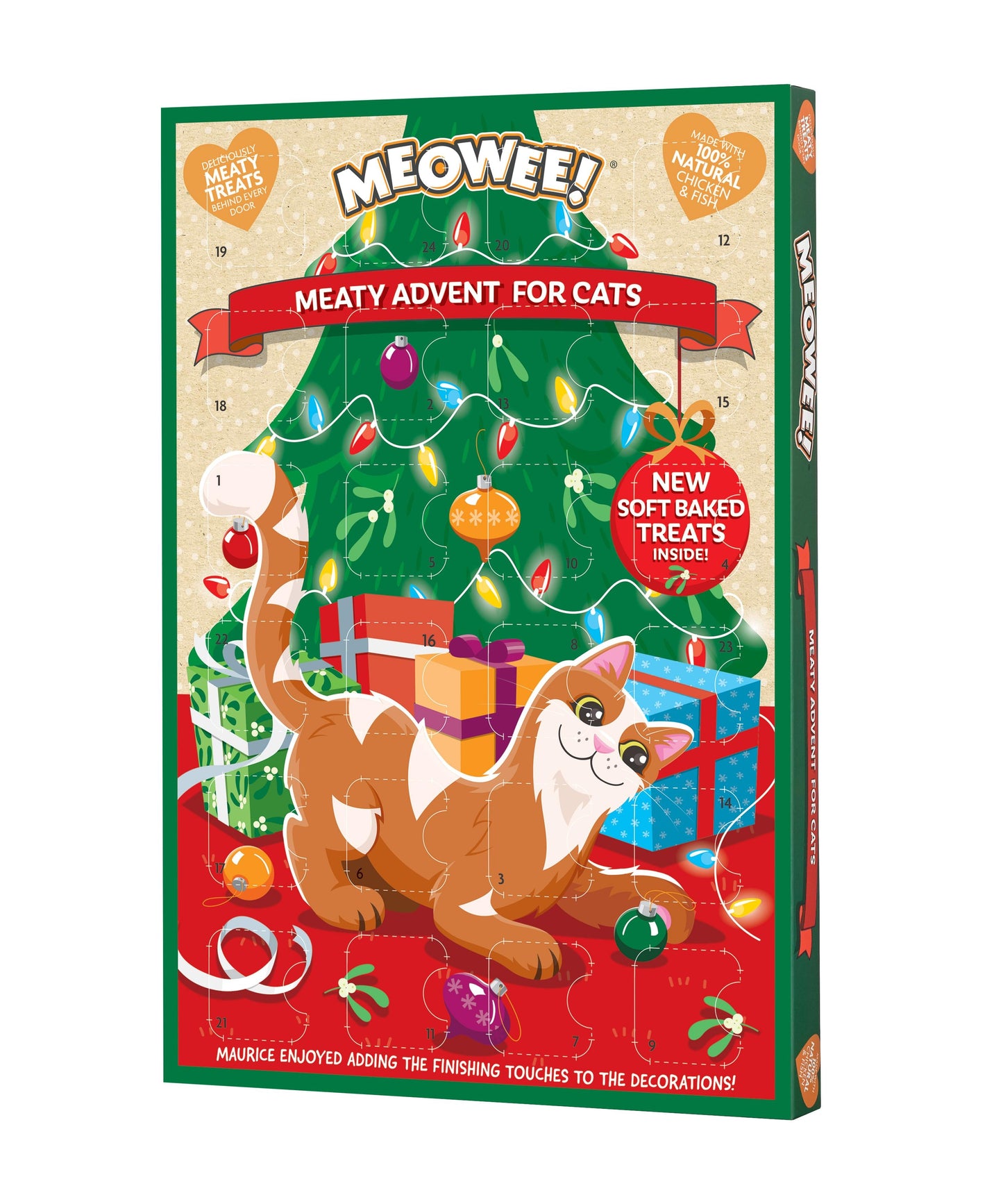 Meowee! Christmas Meaty Treats Advent Calendar for Cats – Pet Supermarket