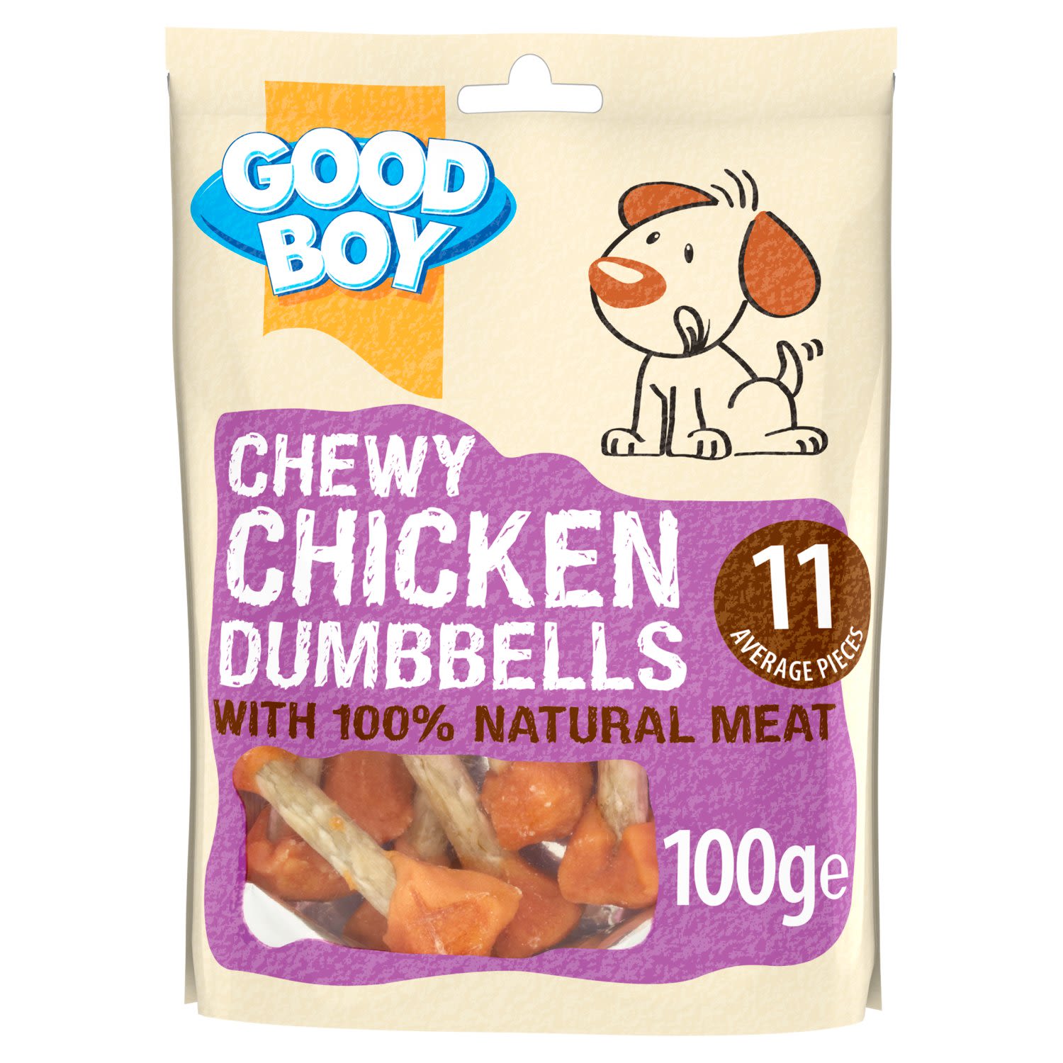 Good Boy Chicken Fillet Munchy Dumbbell Deli Treat – Pet Supermarket
