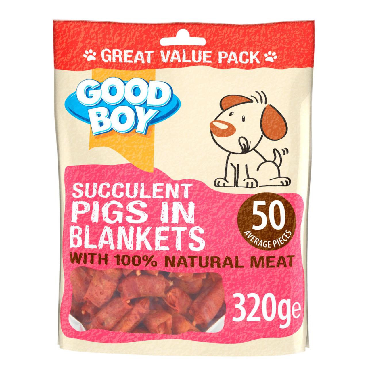 Good Boy Pawsley & Co Succulent Pigs in Blankets Dog Treat – Pet ...