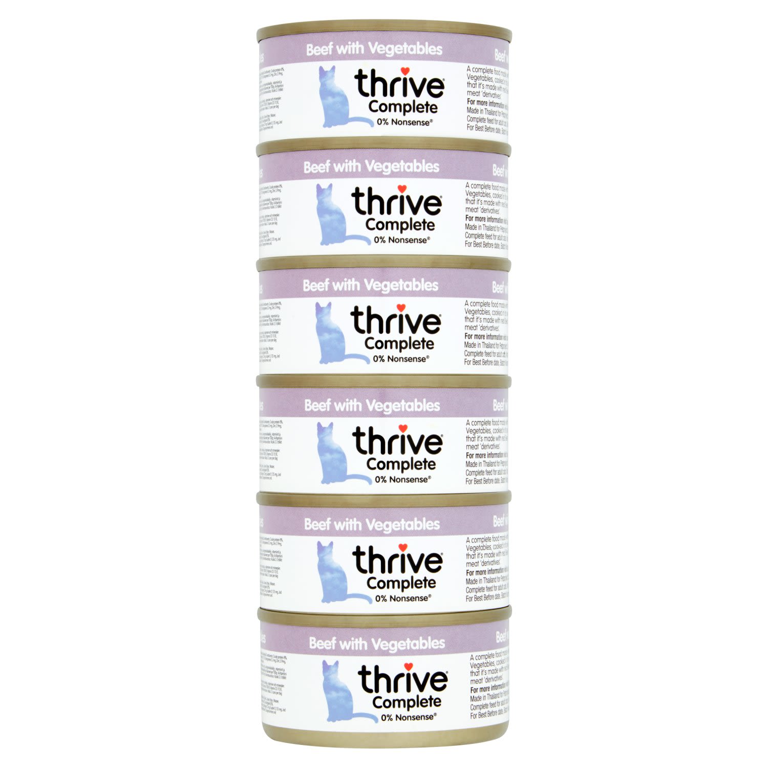Thrive Complete Wet Cat Food - Beef with Vegetables – Pet Supermarket